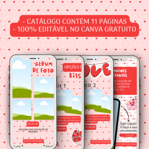 Catálogo dia dos Namorados - Drive da Cris
