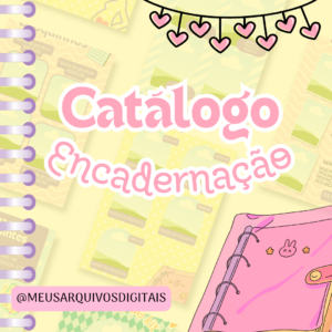 Catálogo Encadernação - Drive da Cris