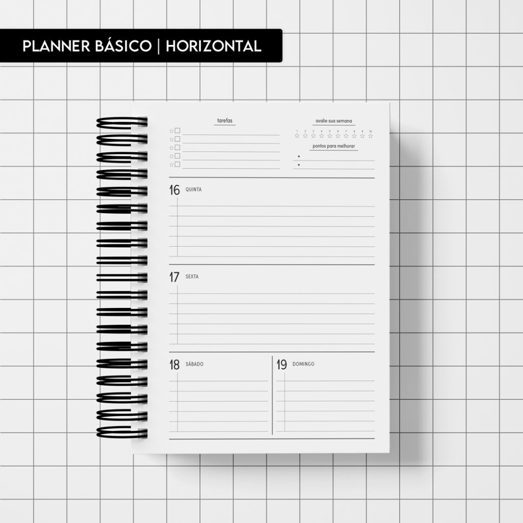 Miolo digital – HORIZONTAL – Planner Básico 2025 - Drive da Cris