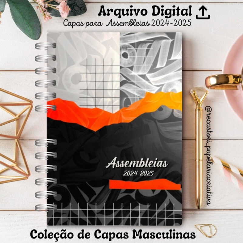 Kit Digital Capas Masculinas ( Assembleias 2024-2025) - Drive da Cris