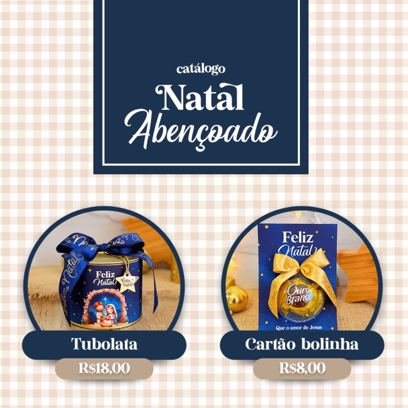 COLETIVA COMPLETA NATAL ABENÇOADO 2025 + Catálogo - Drive da Cris