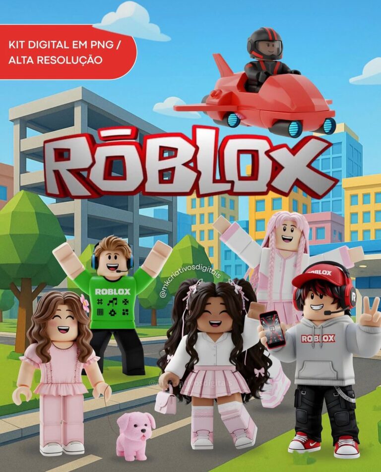 KIT DIGITAL ROBLOX - Drive da Cris