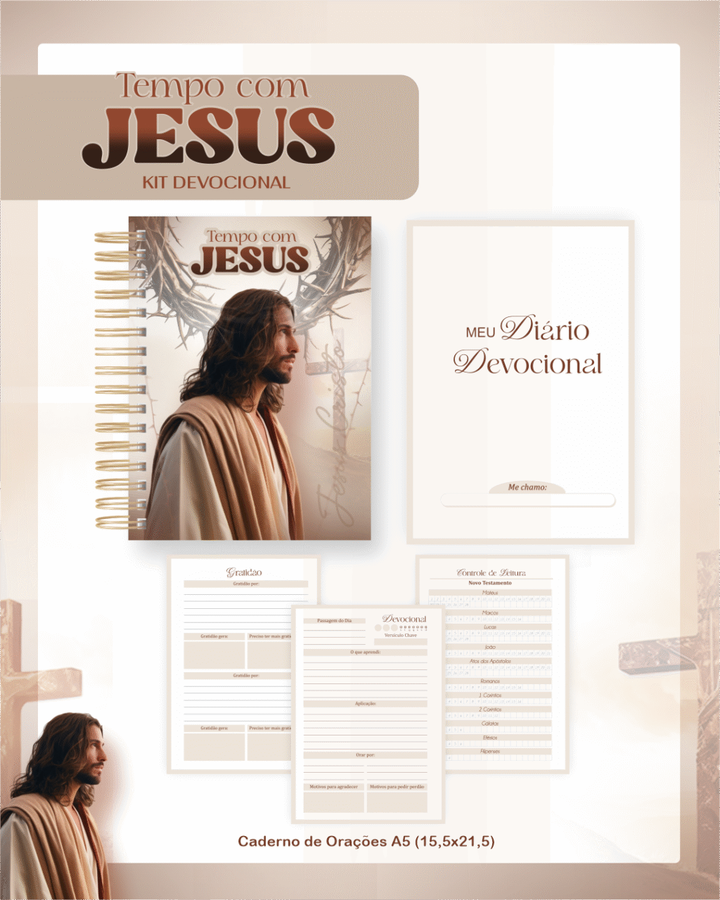 DEVOCIONAL MASCULINO TEMPO COM JESUS - Drive da Cris